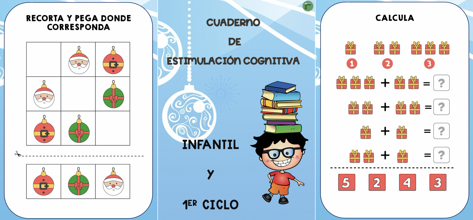 ESPECIAL NAVIDAD ESTIMULACIÓN COGNITIVA EN INFANTIL Y PRIMER CICLO +30 ...