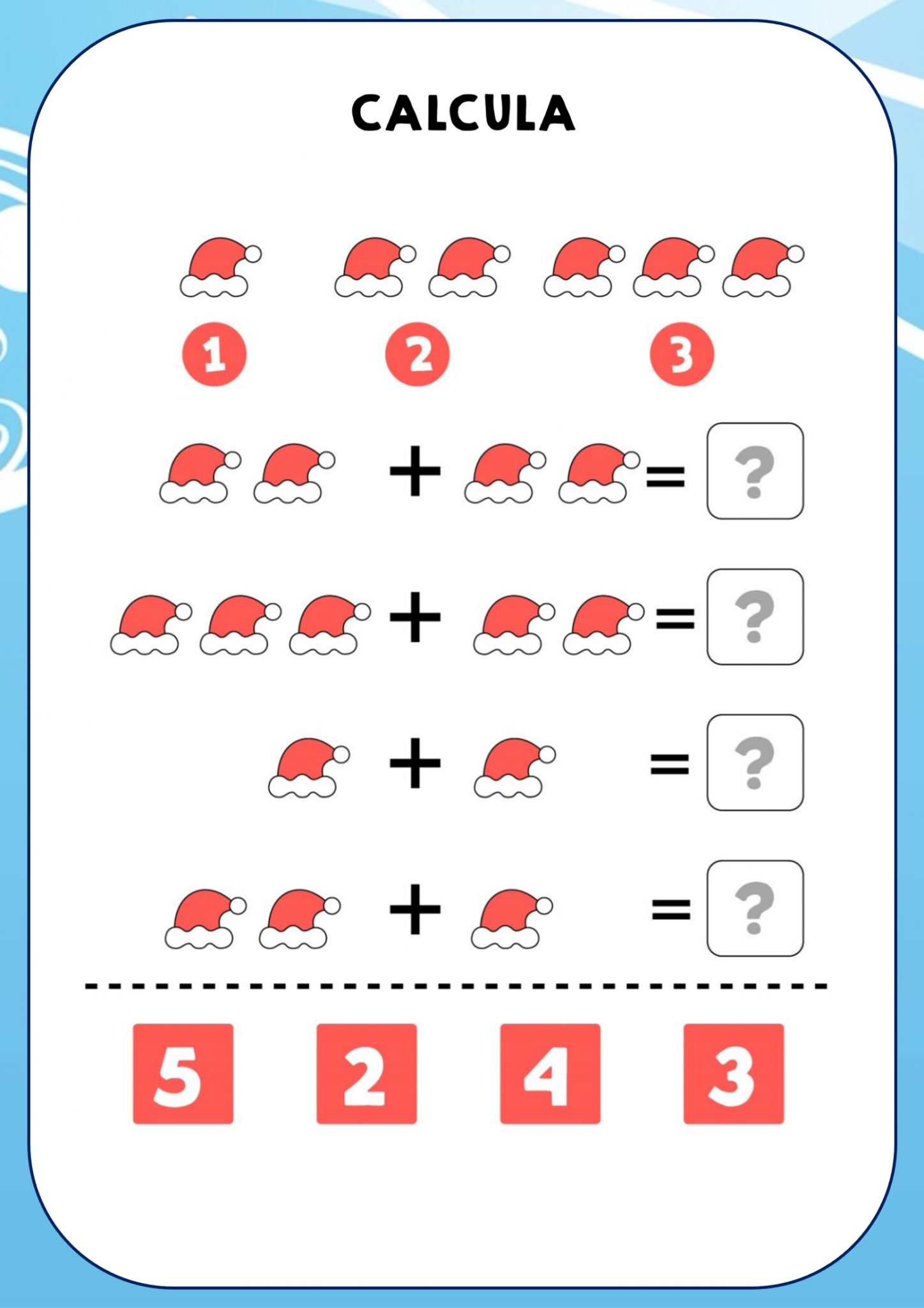ESPECIAL NAVIDAD ESTIMULACIÓN COGNITIVA EN INFANTIL Y PRIMER CICLO +30 ...
