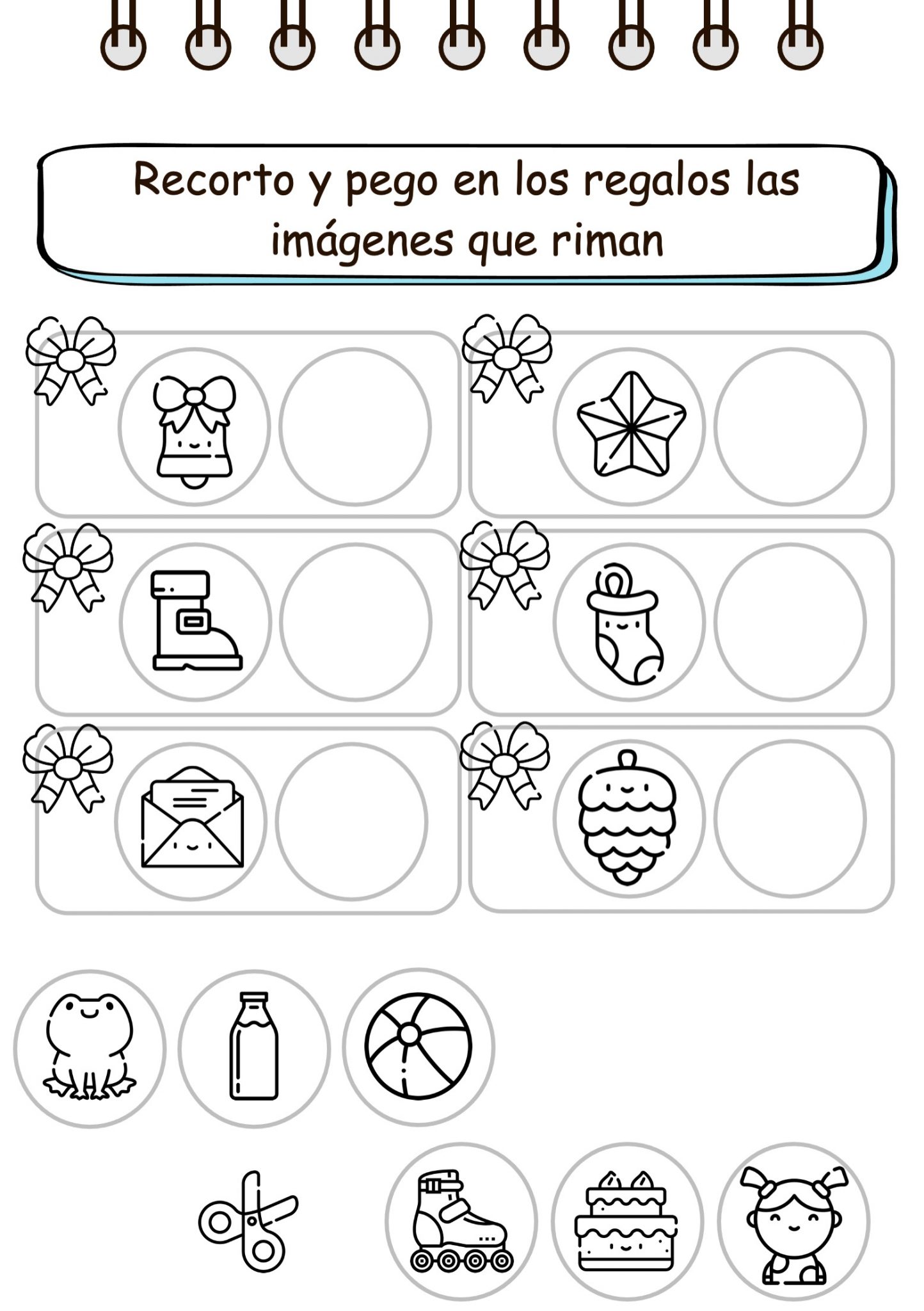 NUEVO CUADERNO 30 pags. Repaso navideño Infantil 2023 -Orientacion Andujar