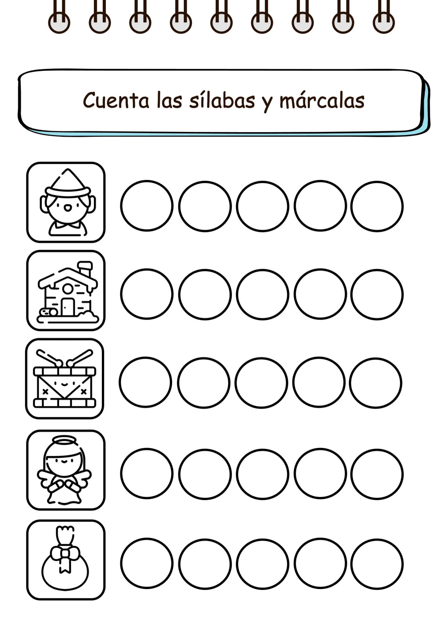 NUEVO CUADERNO 30 pags. Repaso navideño Infantil 2023 -Orientacion Andujar