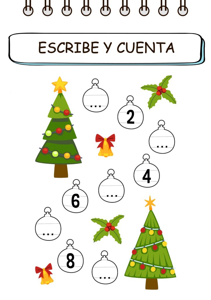 NUEVO CUADERNO 30 pags. Repaso navideño Infantil 2023 -Orientacion Andujar