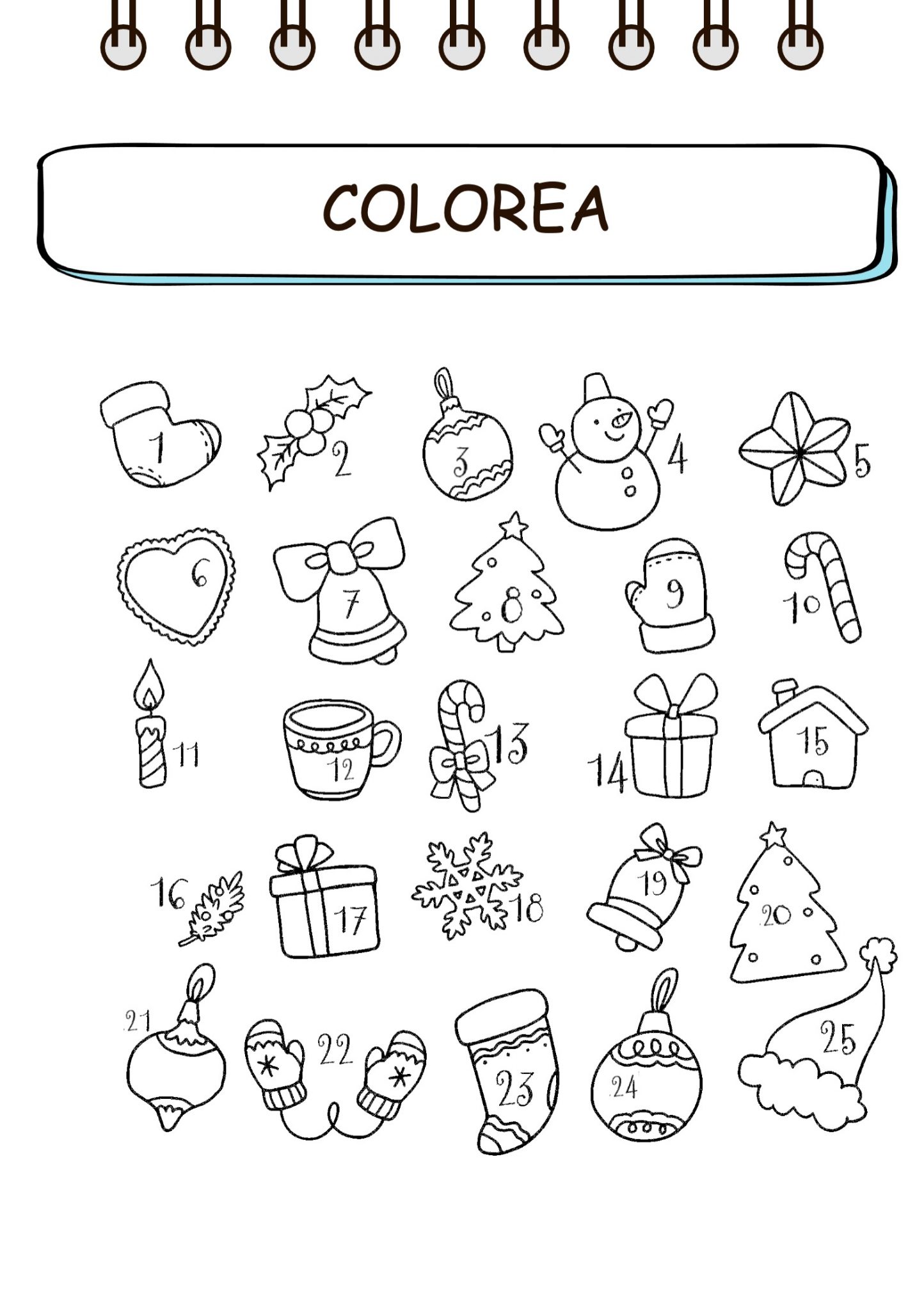 NUEVO CUADERNO 30 pags. Repaso navideño Infantil 2023 -Orientacion Andujar