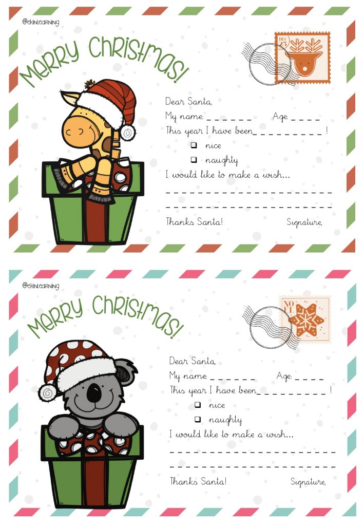 Bonitas postales navideñas en varios idiomas -Orientacion Andujar