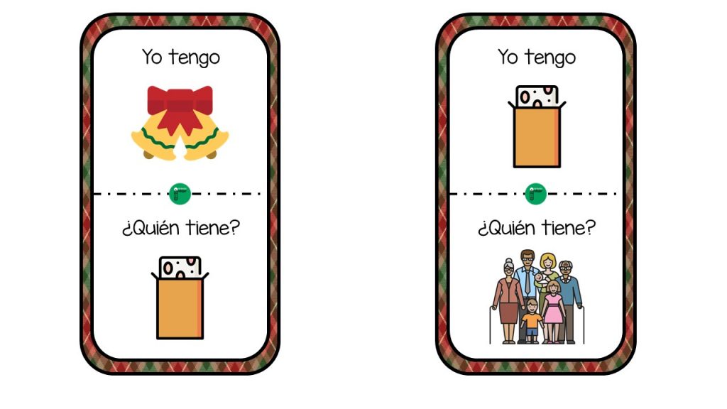 Divertido "¿Quién tiene? Yo tengo..." de Navidad -Orientacion Andujar
