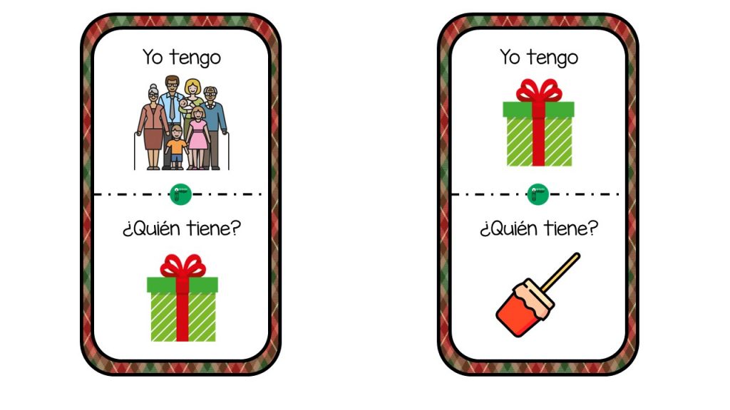 Divertido "¿Quién tiene? Yo tengo..." de Navidad -Orientacion Andujar