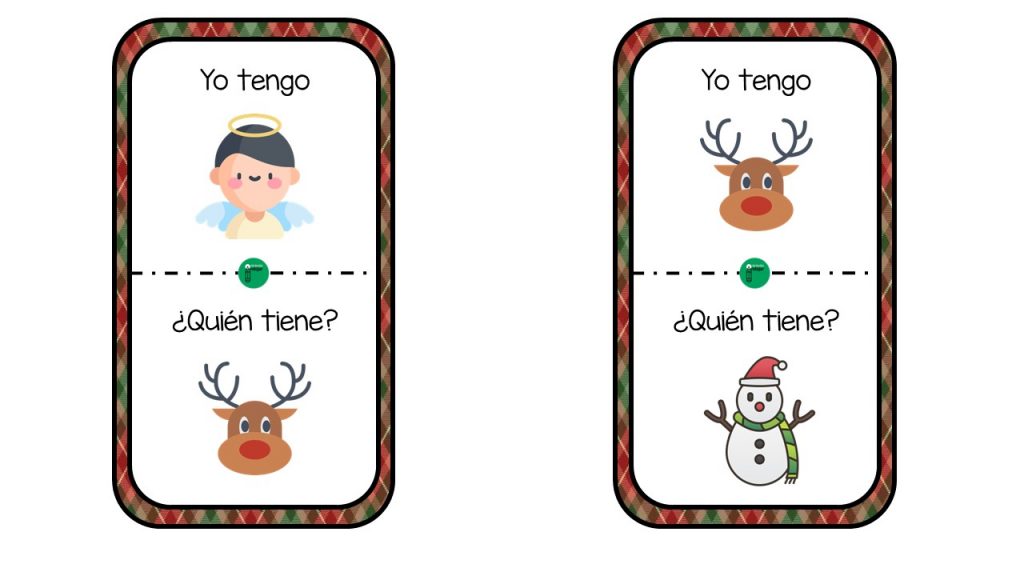 Divertido "¿Quién tiene? Yo tengo..." de Navidad -Orientacion Andujar