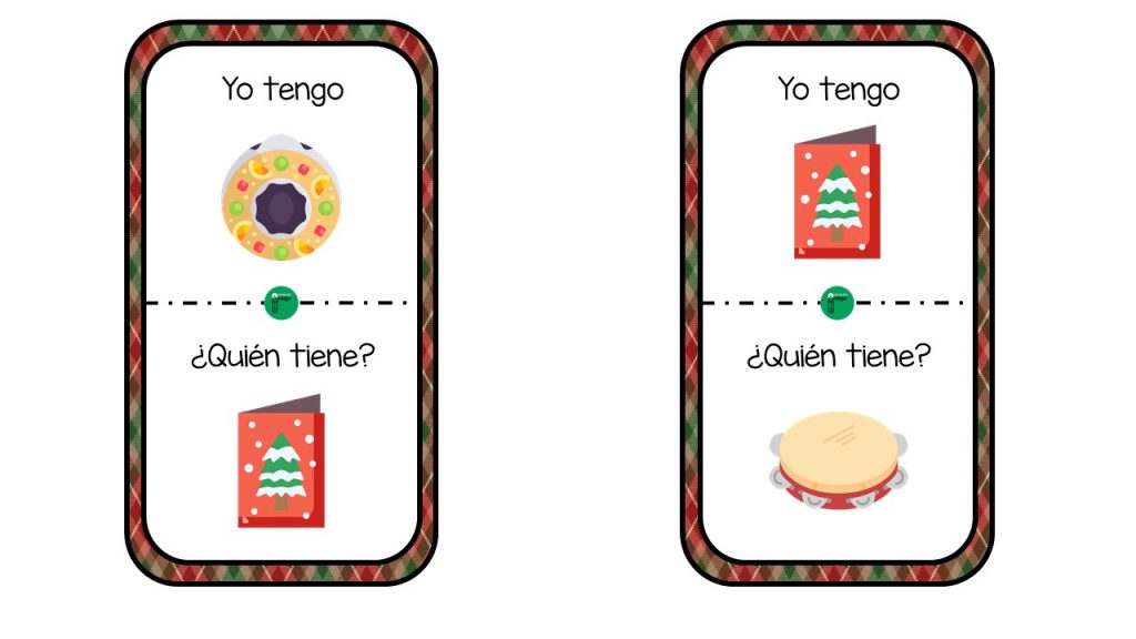 Divertido "¿Quién tiene? Yo tengo..." de Navidad -Orientacion Andujar