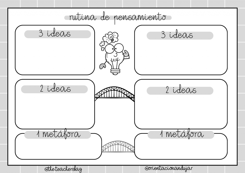 15 organizadores gráficos para trabajar diferentes rutinas de ...
