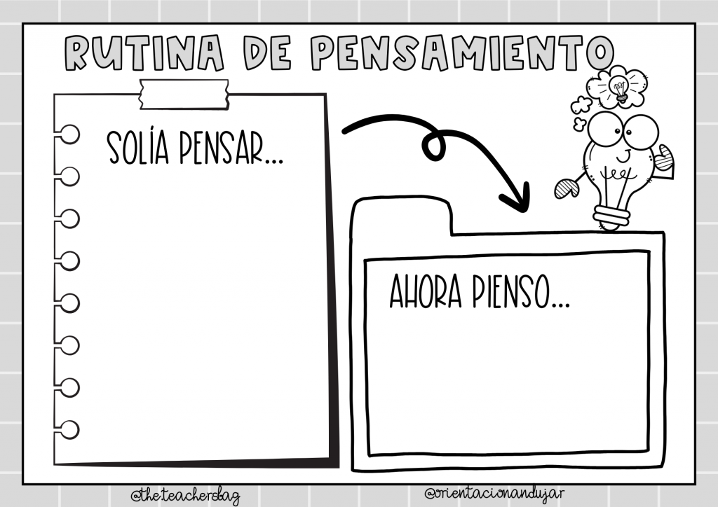15 organizadores gráficos para trabajar diferentes rutinas de ...
