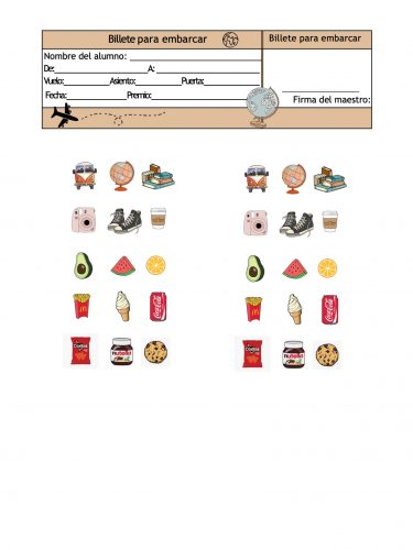 BONITO PASAPORTE DE LAS TABLAS DE MULTIPLICAR ABJ -Orientacion Andujar