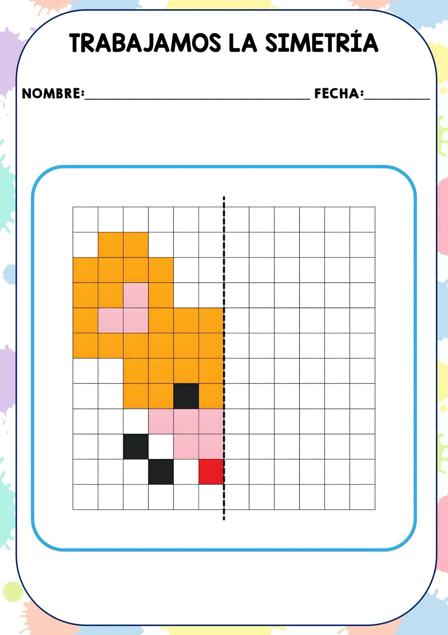 CUADERNO LATERALIDAD TRABAJAMOS ANIMALES SIMÉTRICOS -Orientacion Andujar