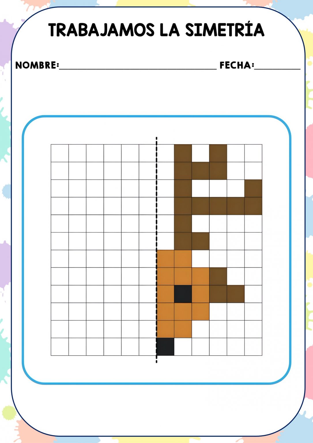 CUADERNO LATERALIDAD TRABAJAMOS ANIMALES SIMÉTRICOS -Orientacion Andujar