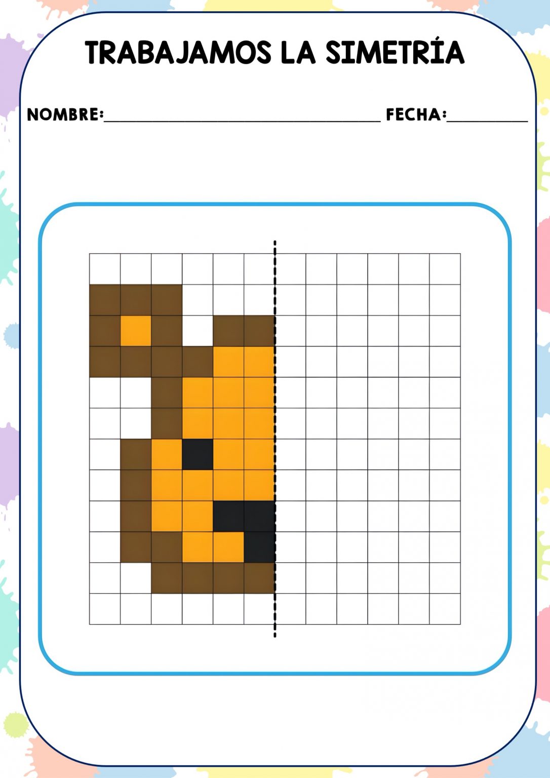 CUADERNO LATERALIDAD TRABAJAMOS ANIMALES SIMÉTRICOS -Orientacion Andujar
