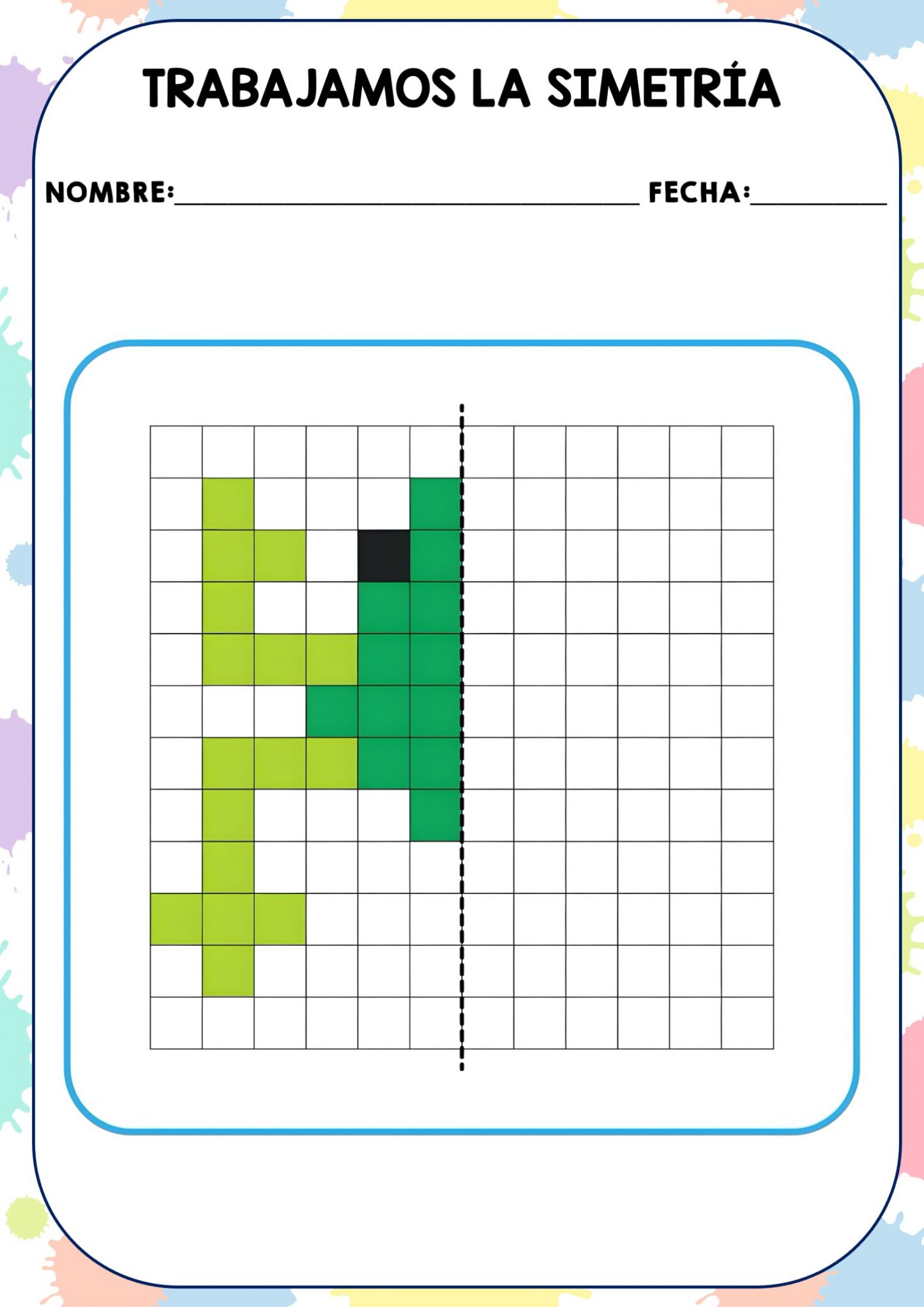 CUADERNO LATERALIDAD TRABAJAMOS ANIMALES SIMÉTRICOS -Orientacion Andujar