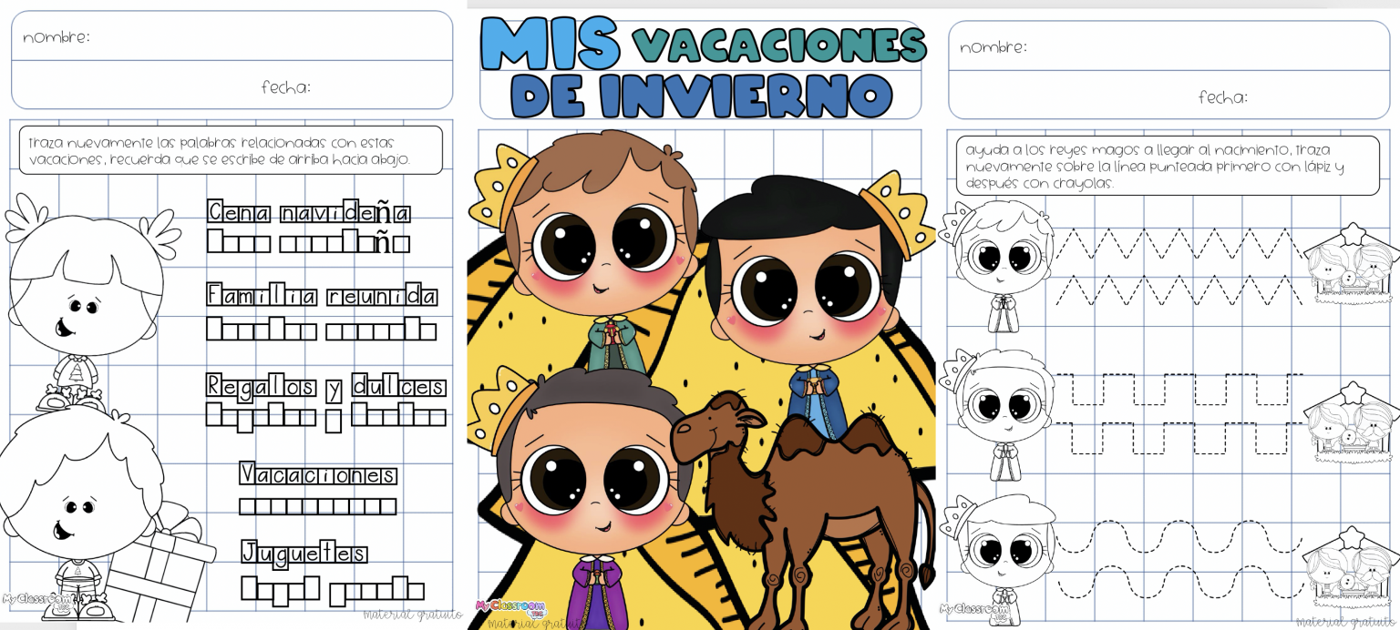 Como han ido mis vacaciones de invierno, divertidas actividades ...