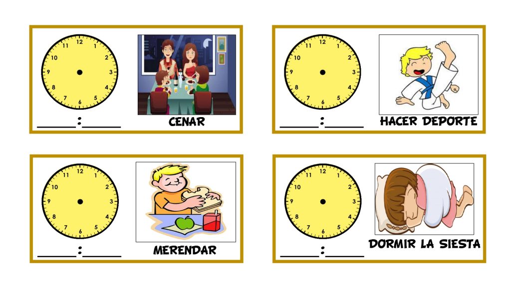 Completísimo pack de recursos manipulativos para aprender la hora ...