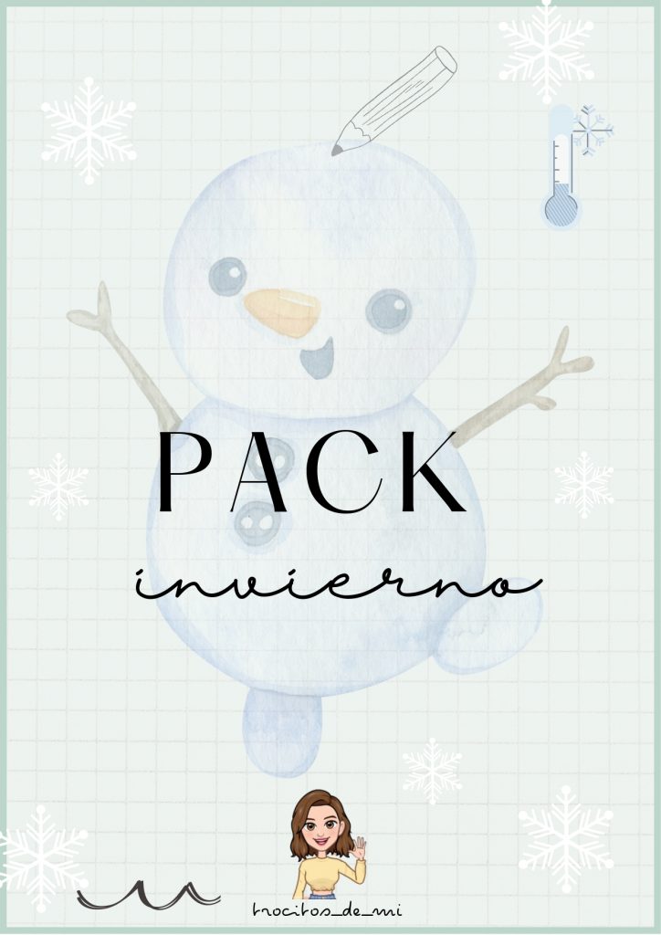 Mega pack 65 pag. de fichas para imprimir temática invierno ...