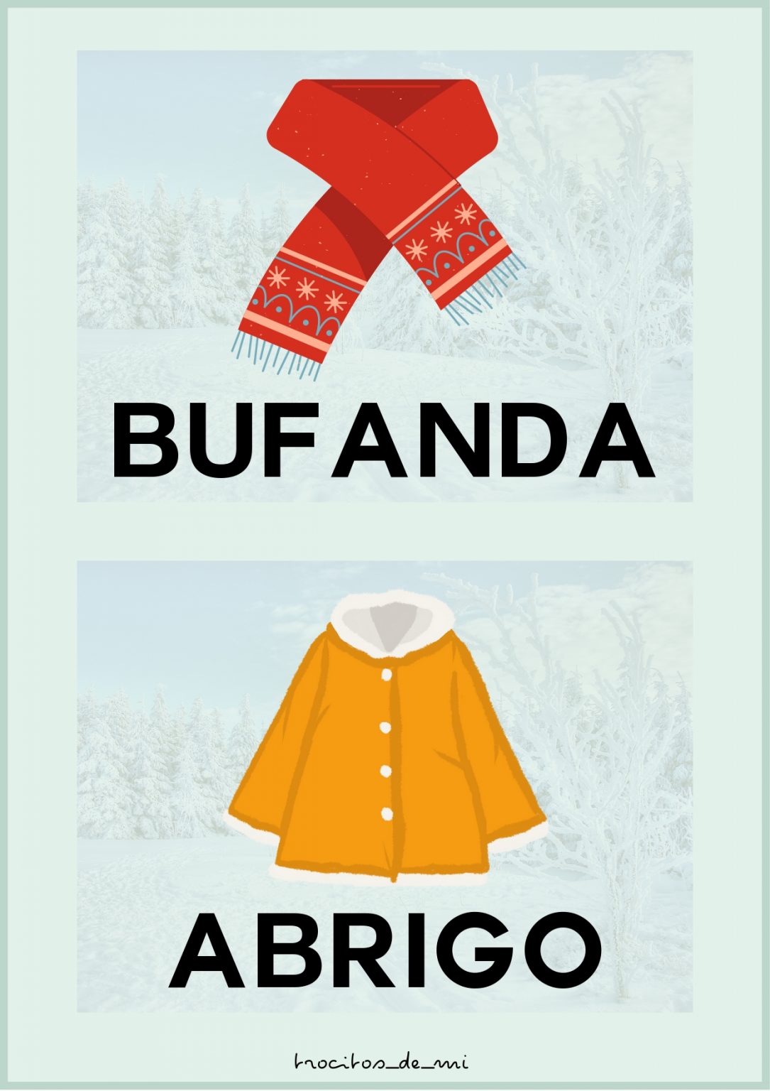 Mega pack 65 pag. de fichas para imprimir temática invierno ...