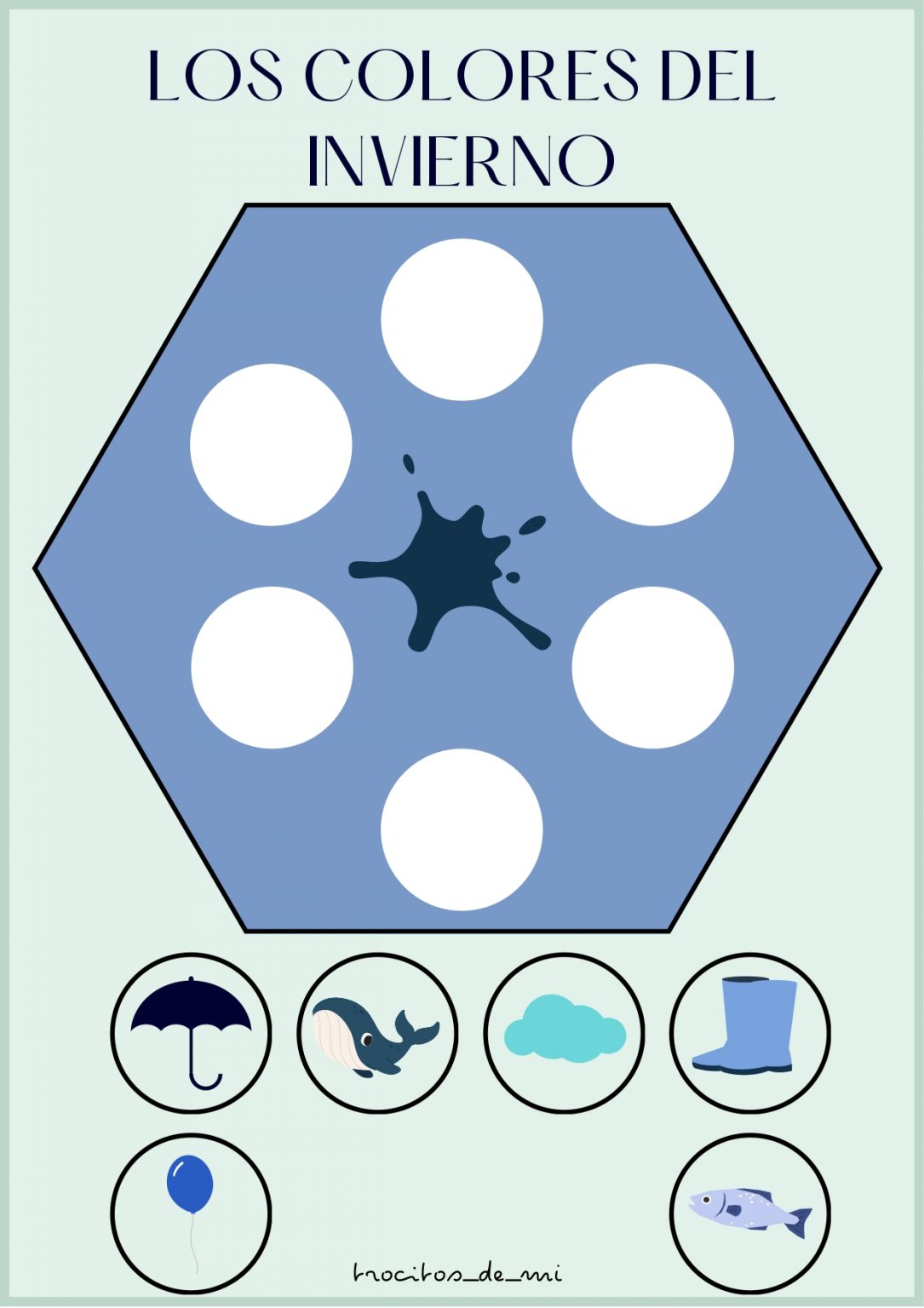 Mega pack 65 pag. de fichas para imprimir temática invierno ...
