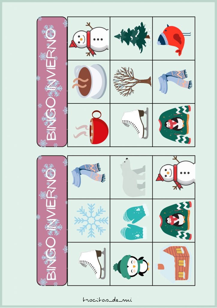 Mega pack 65 pag. de fichas para imprimir temática invierno ...