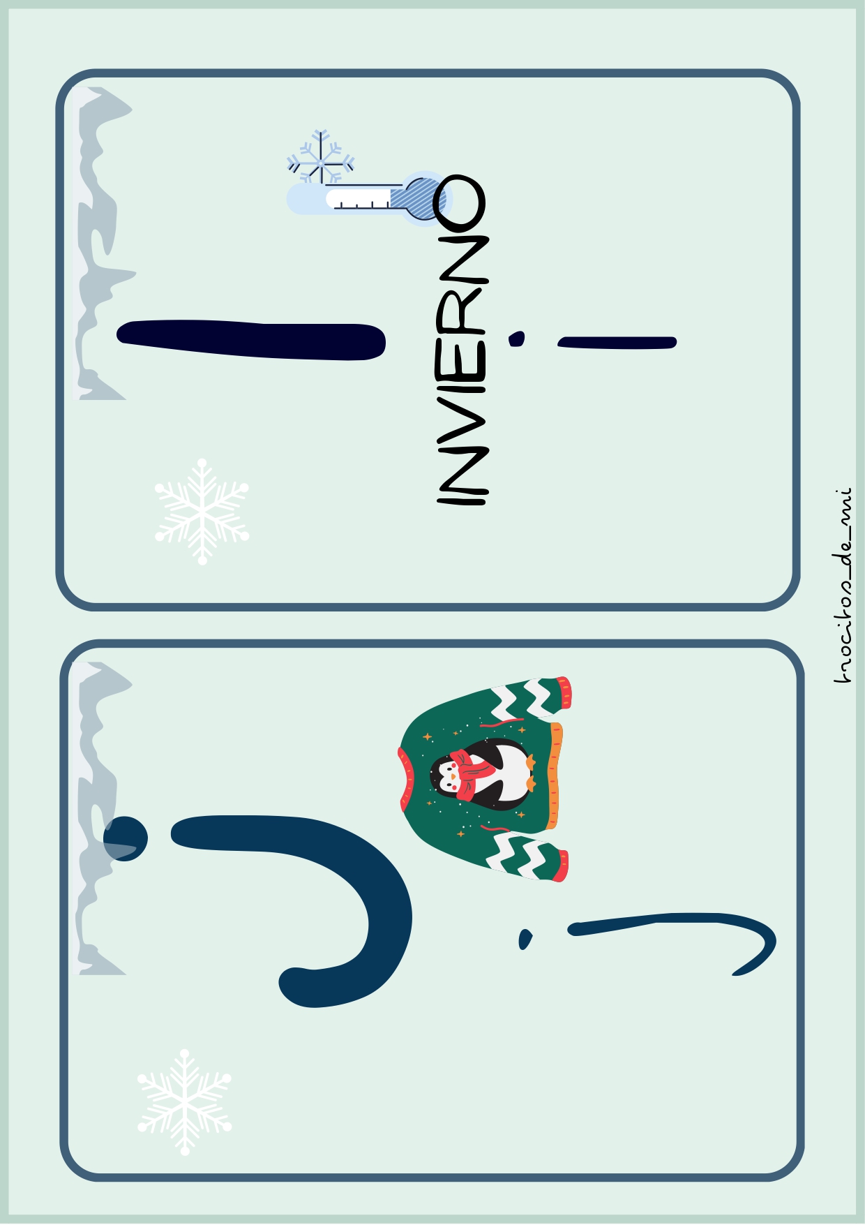 Mega pack 65 pag. de fichas para imprimir temática invierno_page-0044 ...