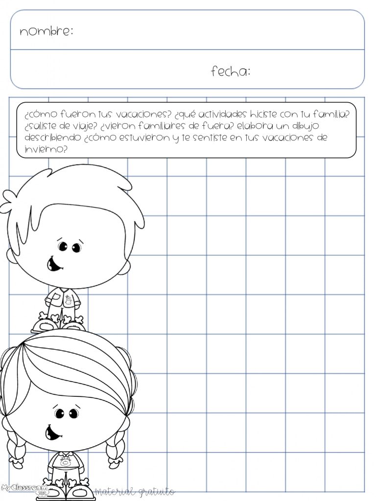 Librito de actividades: Mis vacaciones de invierno - Actividades de ...