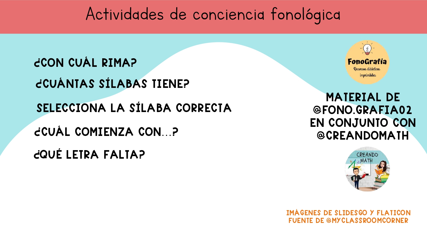 Pack de actividades para trabajar la conciencia fonol+¦gica_page-0001 ...