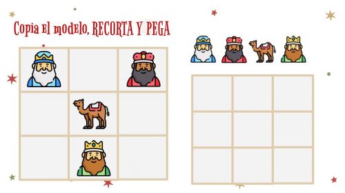 Bonito cuadernito de pasatiempos para resolver el día de Reyes ...