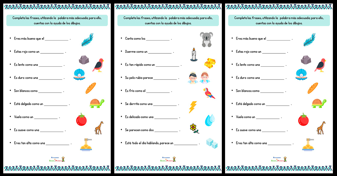 Ejemplos De Metáforas Para Estudiantes