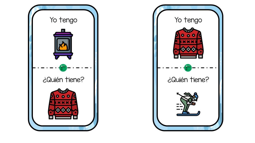 Juego «¿Quién tiene? Yo tengo…», especial invierno -Orientacion Andujar