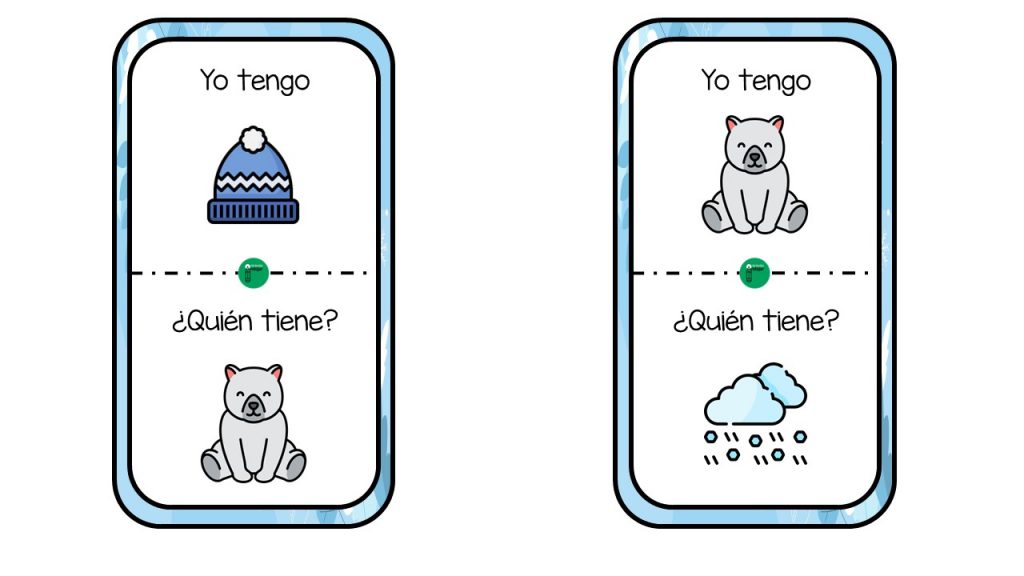 Juego «¿Quién tiene? Yo tengo…», especial invierno -Orientacion Andujar