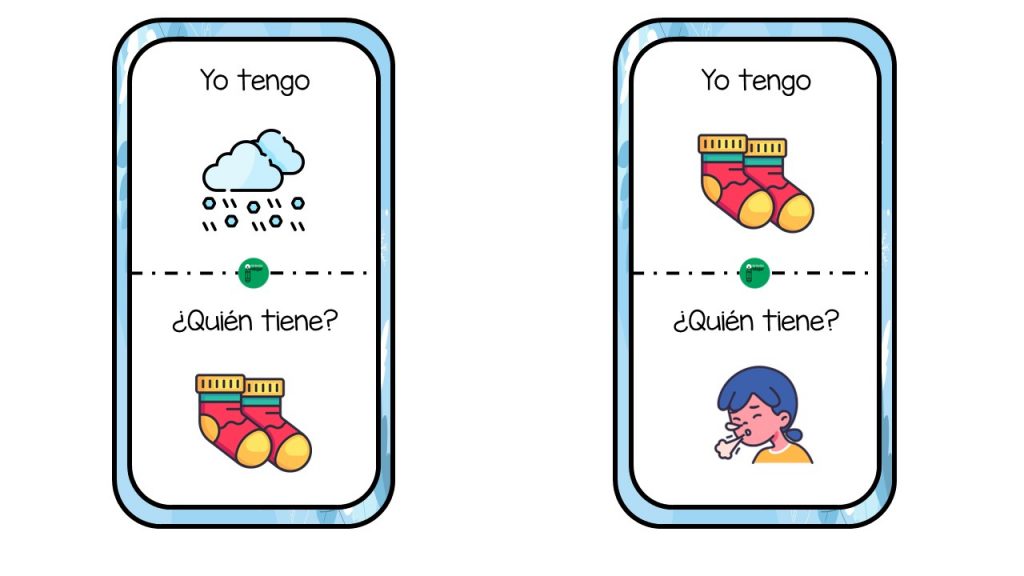 Juego «¿Quién tiene? Yo tengo…», especial invierno -Orientacion Andujar