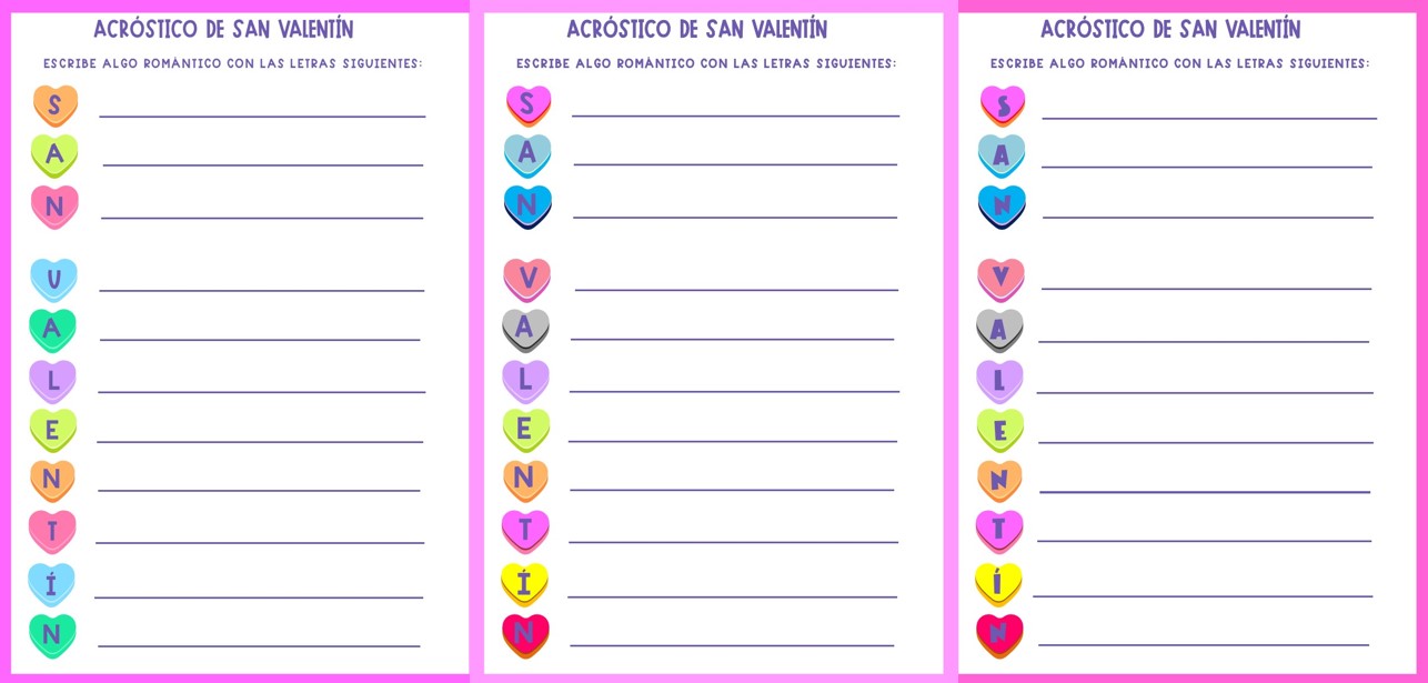 ACROSTICO ESPECIAL DÍA DE SAN VALENTÍN -Orientacion Andujar