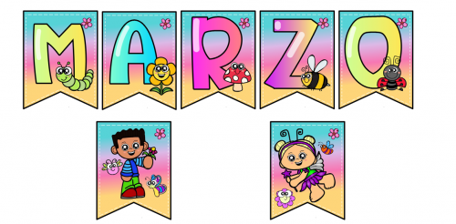Bonito banner del mes de marzo para decorar tu clase -Orientacion Andujar