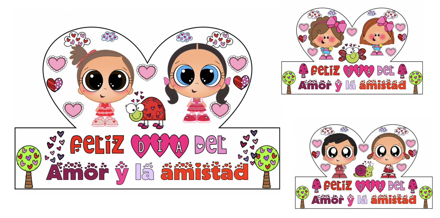 Bonitas coronas para el día del amor y la amistad -Orientacion Andujar