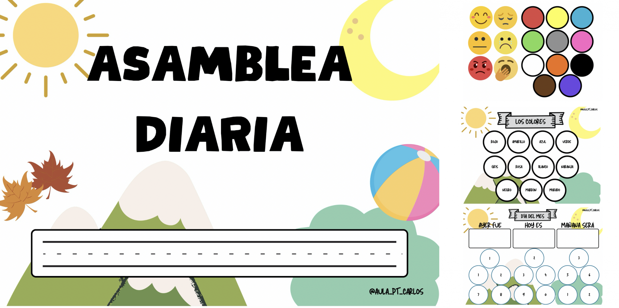 Completísimo material para tu asamblea en infantil -Orientacion Andujar