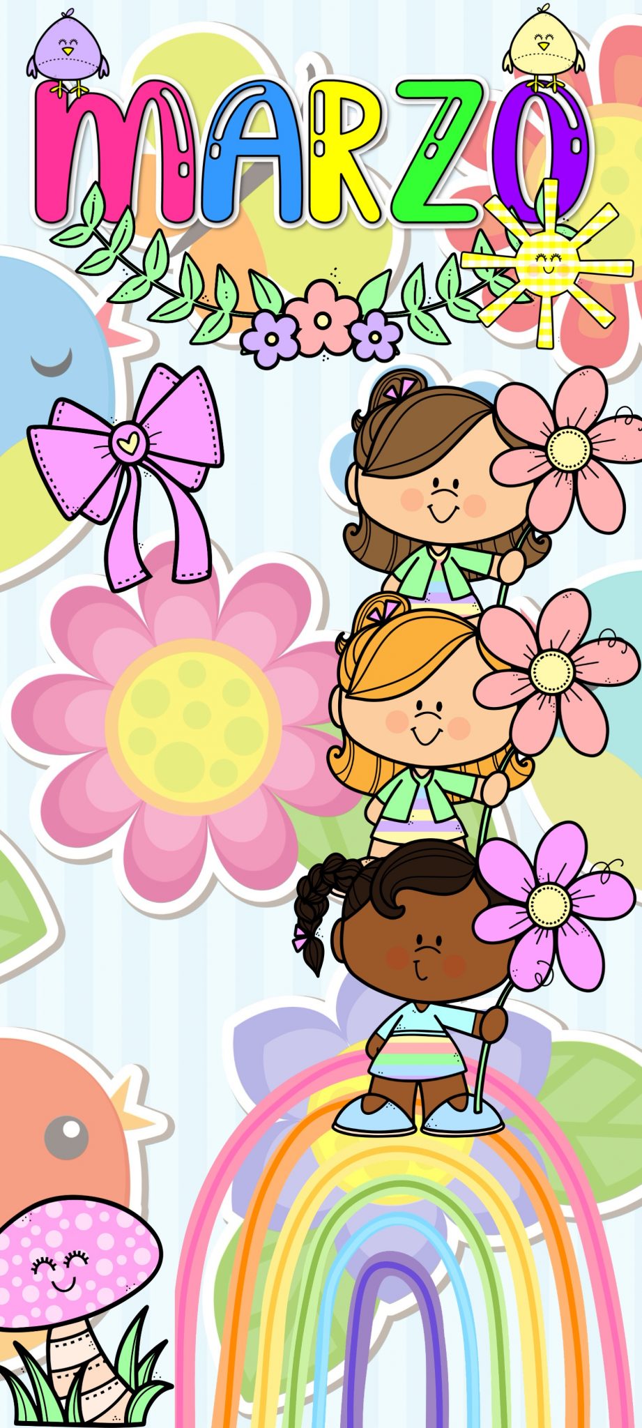 LONAS XXL MES DE MARZO PARA DECORAR TU CLASE -Orientacion Andujar