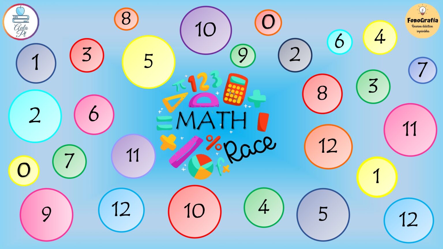 Math Race: Juego de cálculo mental -Orientacion Andujar