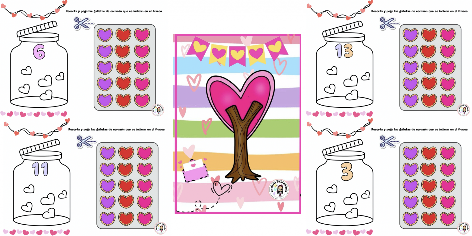 TRABAJAMOS EL CONTEO ESPECIAL Día del Amor y la Amistad San Valentín ...