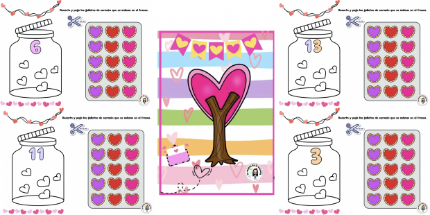 TRABAJAMOS EL CONTEO ESPECIAL Día del Amor y la Amistad San Valentín ...