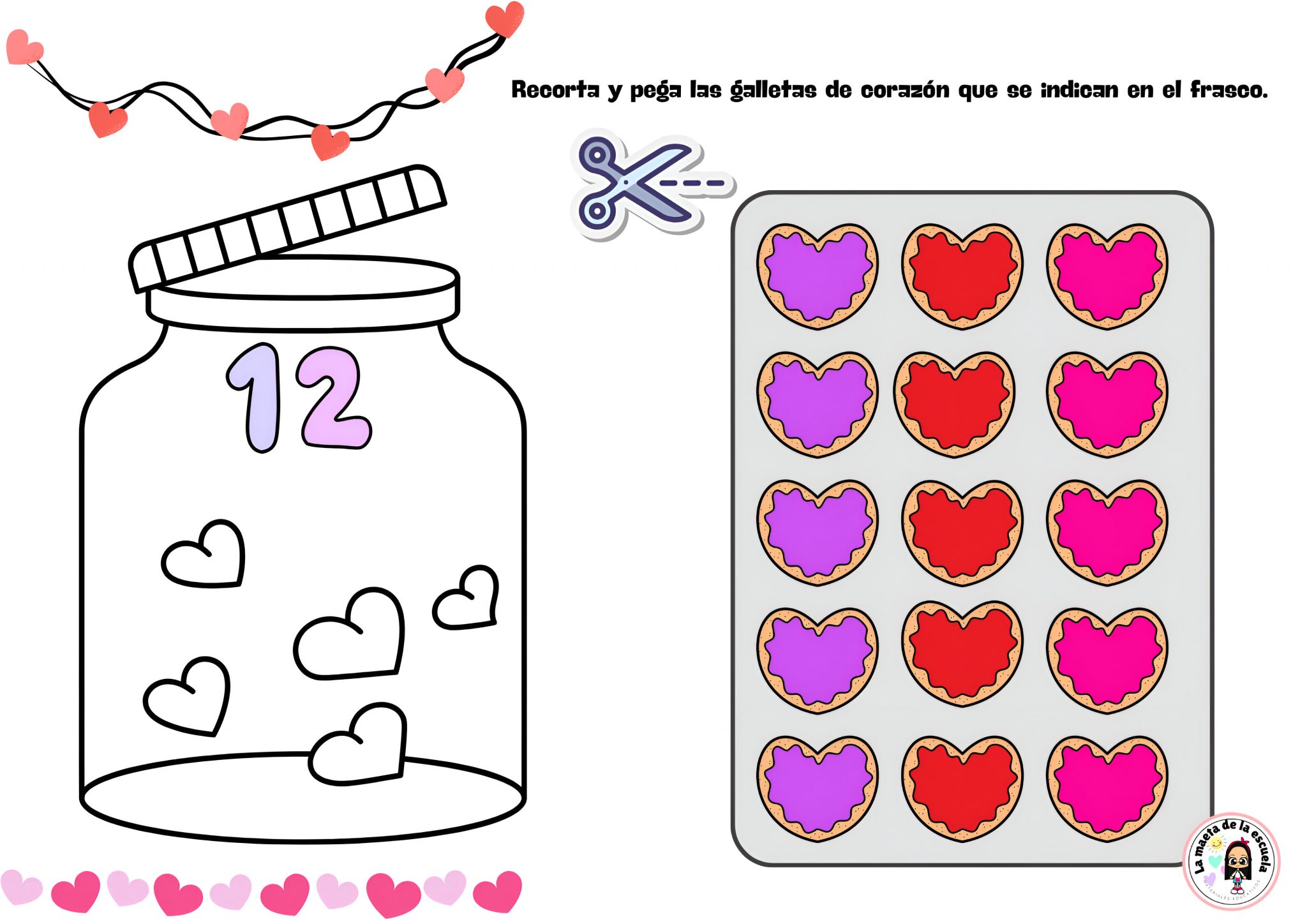 TRABAJAMOS EL CONTEO ESPECIAL Día del Amor y la Amistad San Valentín ...