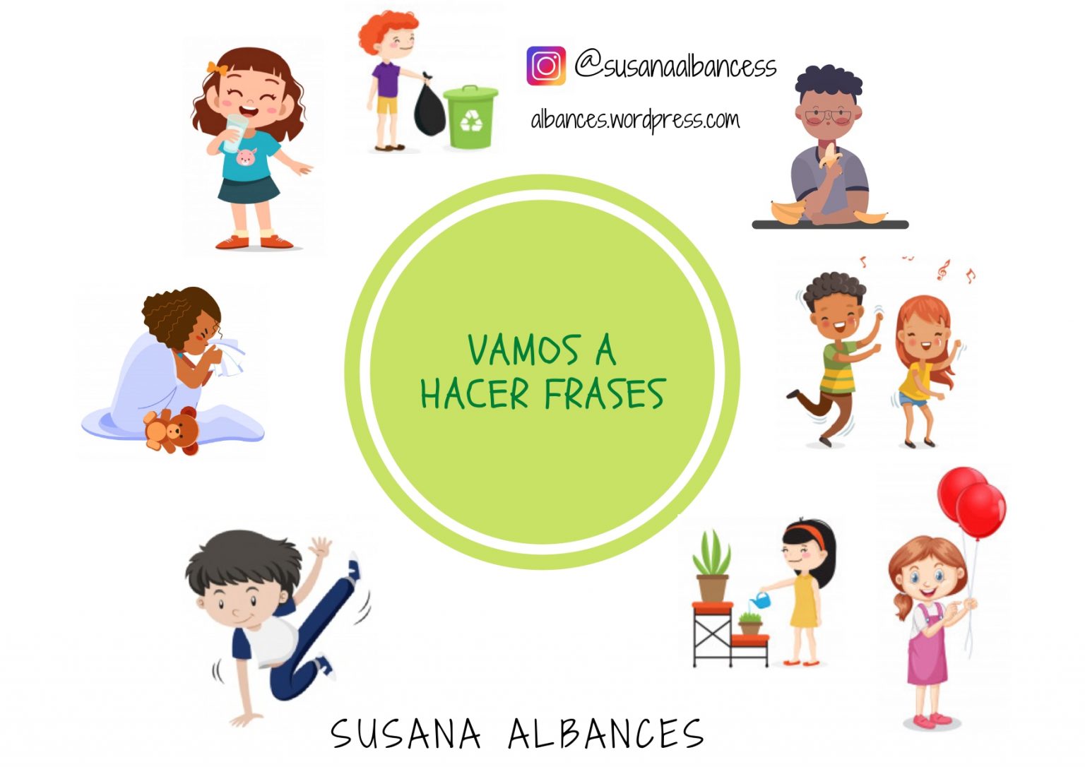 Actividad manipulativa: Vamos a hacer frases -Orientacion Andujar