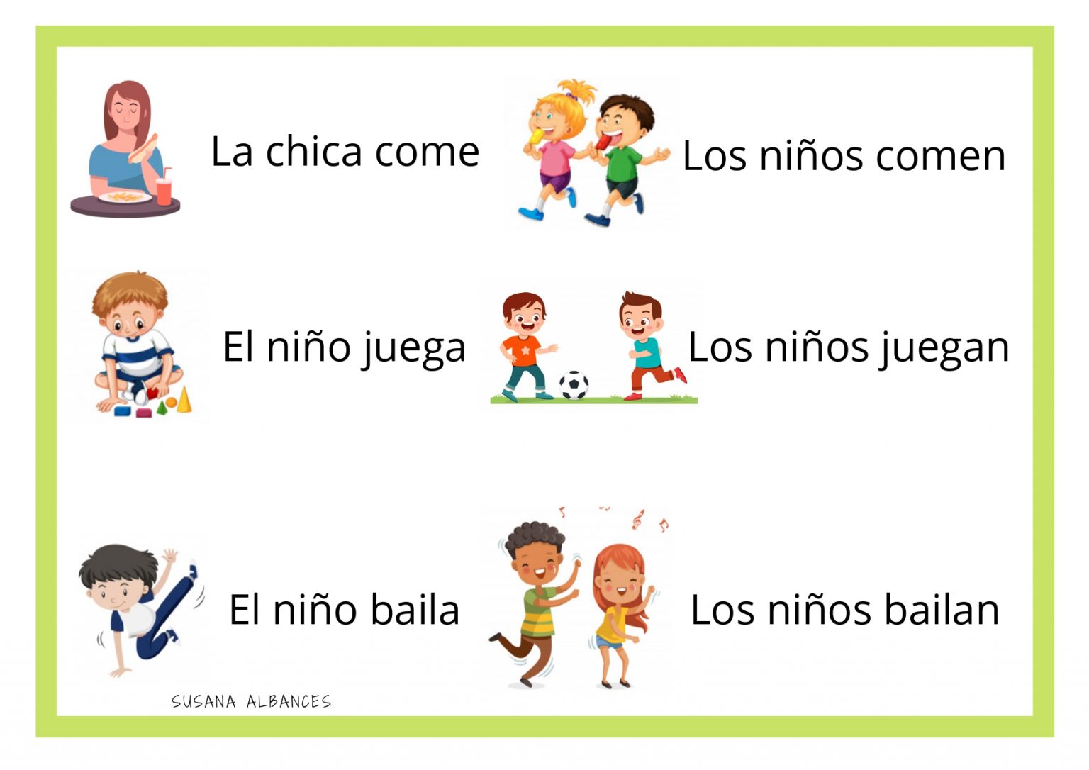 Actividad manipulativa: Vamos a hacer frases -Orientacion Andujar