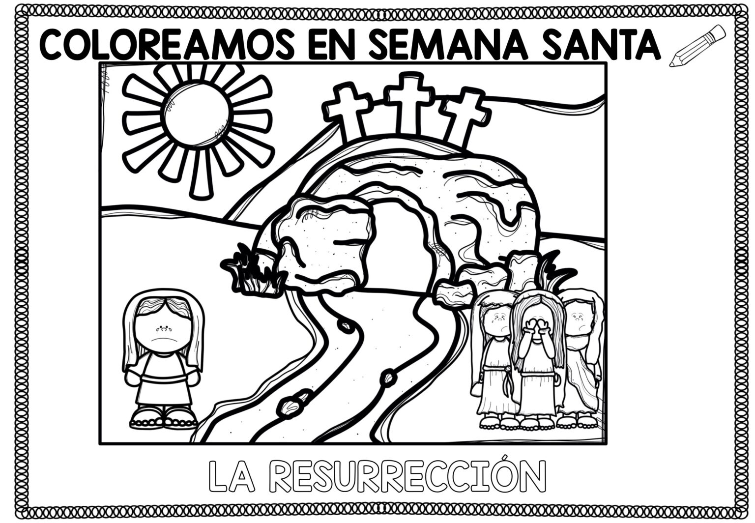 Semana Pascua Catequesis Recursos Ninos Cuaresma Trabajar Biblia ...