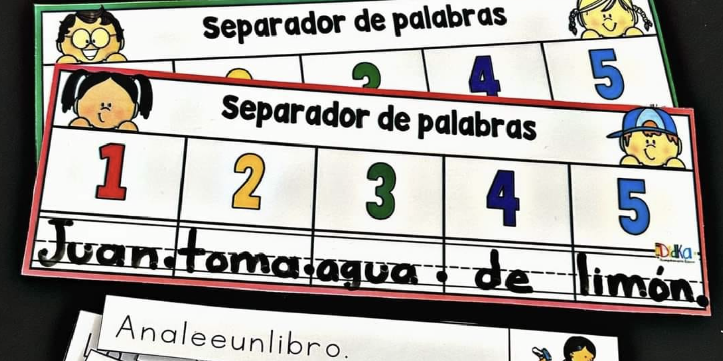 Conciencia fonológica, separamos las palabras de una frase u oración ...