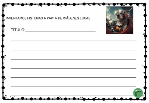 ESCRITURA CREATIVA INVENTAMOS HISTORIAS A PARTIR DE IMÁGENES locas y ...