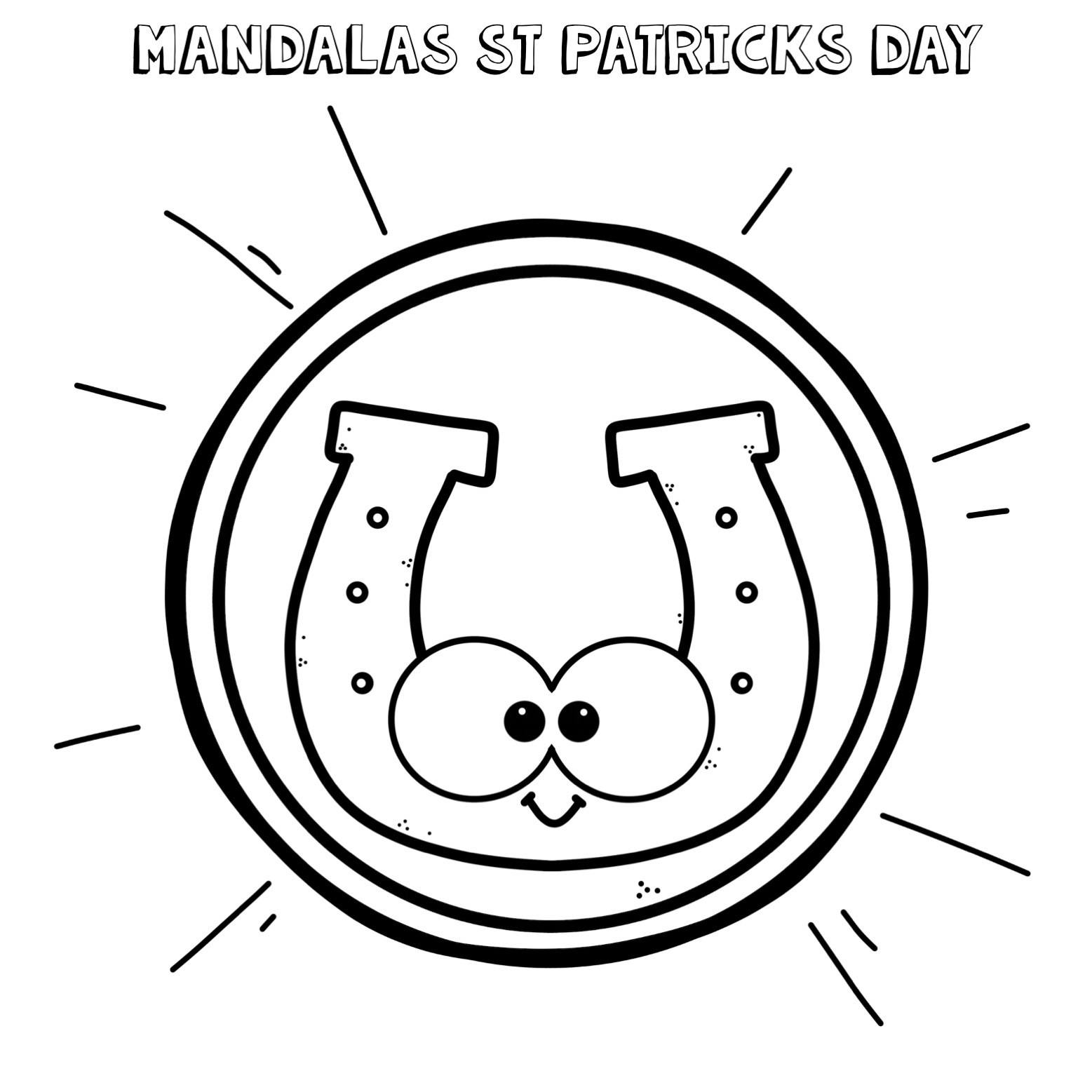 Mandalas St Patricks DAY listas para imprimir y colorear -Orientacion ...