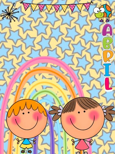 PORTADAS BONITAS LIBRETAS Y CUADERNOS MES DE ABRIL -Orientacion Andujar