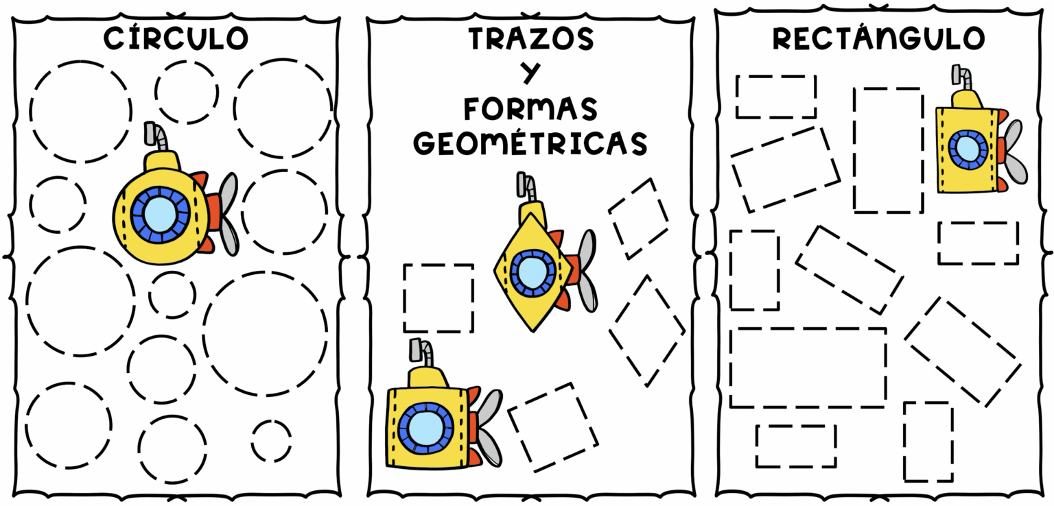 Vamos a trabajar el Trazo y las Formas Geométricas -Orientacion Andujar