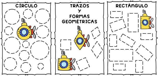 Vamos a trabajar el Trazo y las Formas Geométricas -Orientacion Andujar